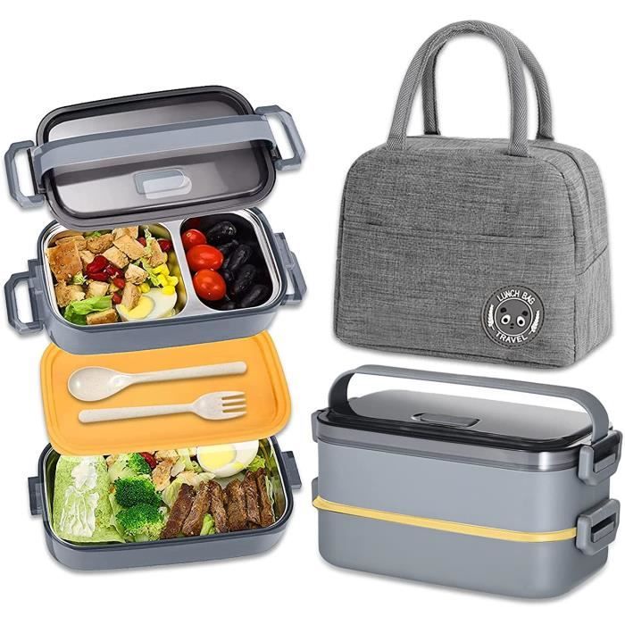 Lunch Box Inox avec Sac Lunch1 - Cdiscount Maison