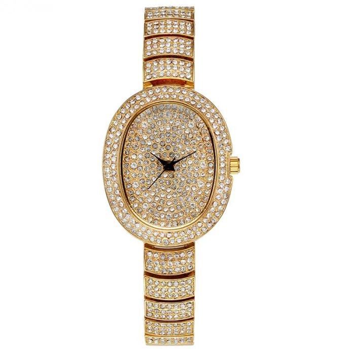 SHARPHY Montre femme de luxe diamant conception spéciale éclat ...