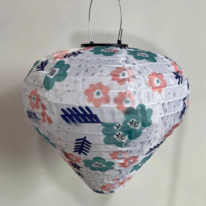 Lanternes Solaires Chinoises Suspendues, Lanterne Solaire En Nylon Imperméable, Éclairage ...