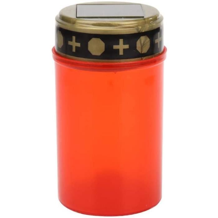 Bougie Funéraire Led Vacillante - Ip44 - Lampe Funéraire Étanche - Pour ...