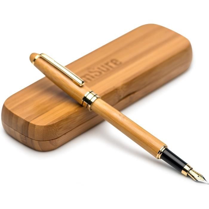 Stylo Plume De Bambou - La Texture De Bambou Naturel,Unique En Son ...