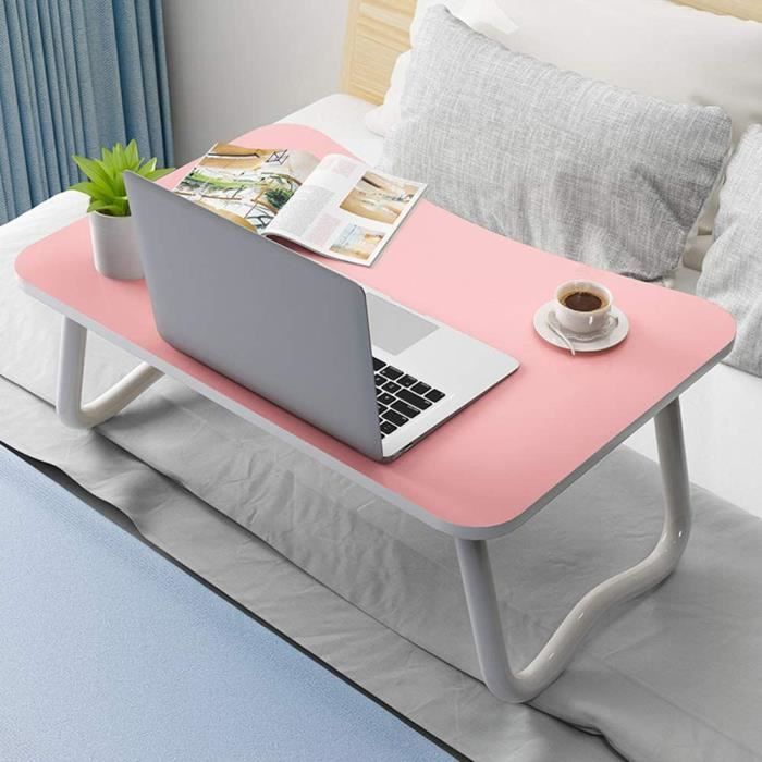 LJHA Petite Table de lit, Table d'ordinateur Portable Pliable Table ...