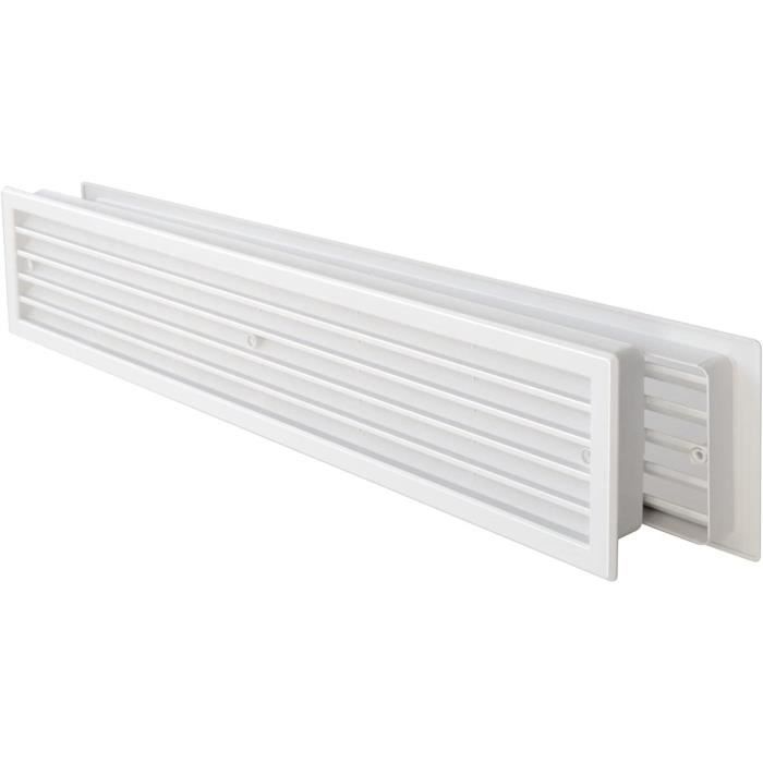 PTT459B Grille de Ventilation télescopique en Plastique rectangulaire ...