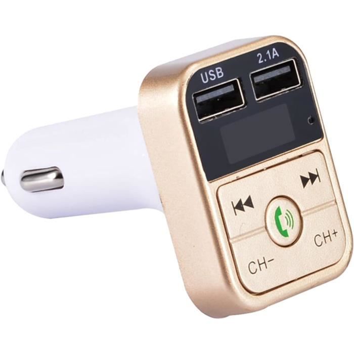 Transmetteur Fm Wireless Bluetooth Car Kit Mains Libres Mp3 Audio ...