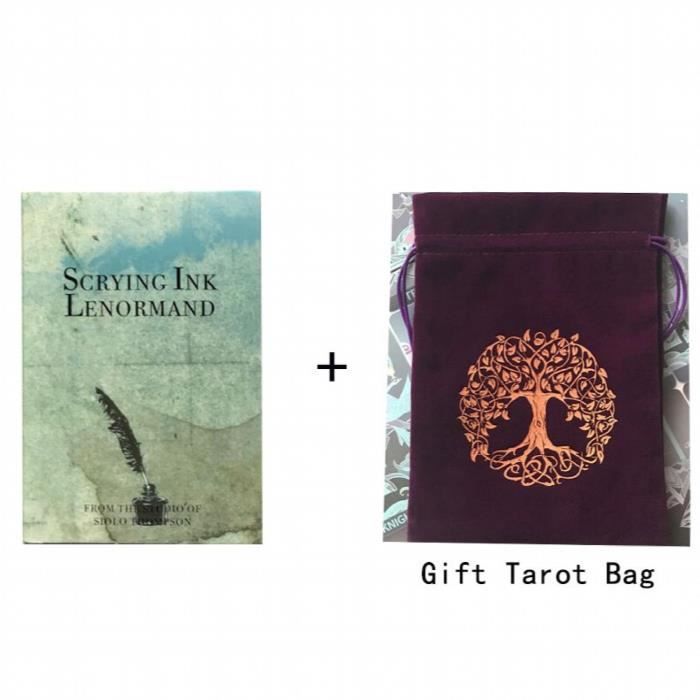 CRAZE Scrying Ink lenormand Tarot Card Family Party Jeu de cartes Tarot ...