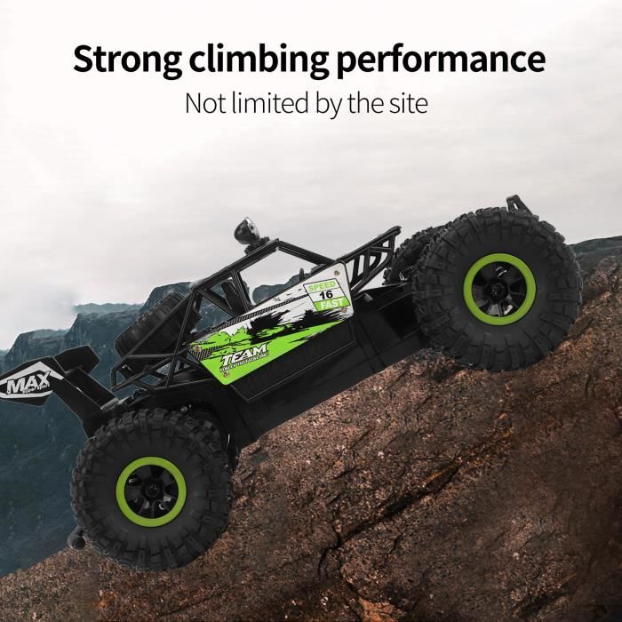 ESTINK Voiture de cascade télécommandée 1:14 Scale 2.4GHz Remote Control Car 4 Wheel Drive High ...