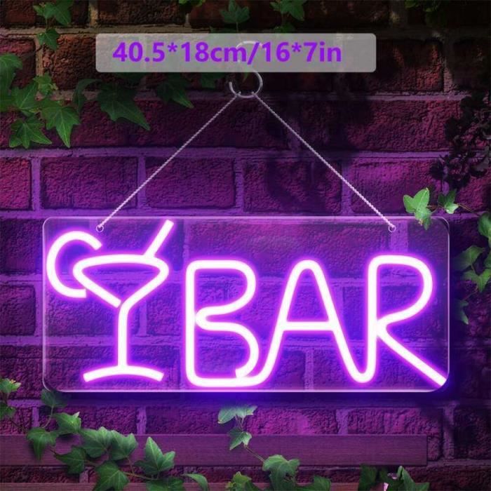 NEON,Purple Bar Neon Signs Neon Lights Beer Bar Pub Hotel Party ...