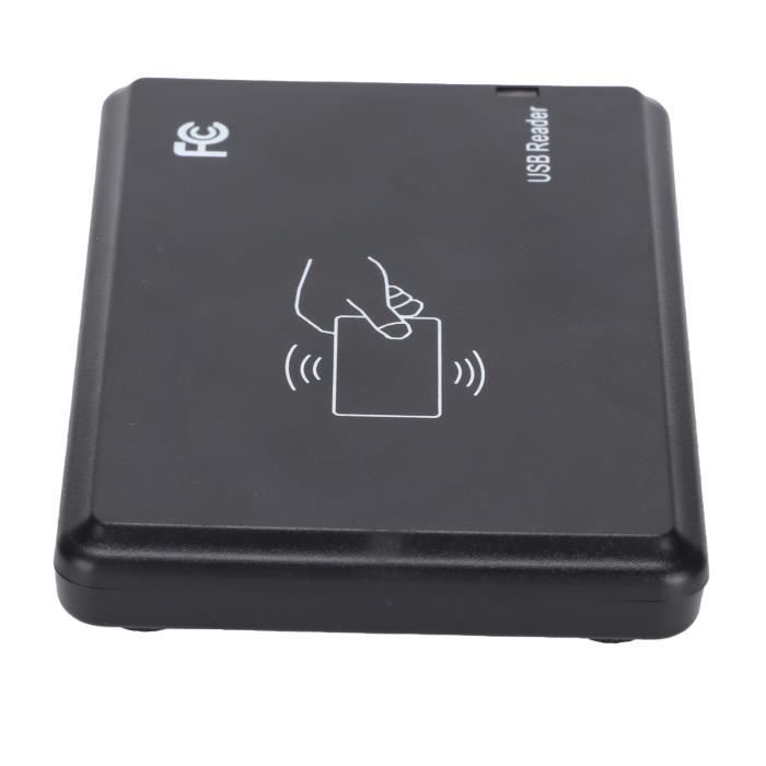 HURRISE Lecteur pour RFID Lecteur RFID USB 125Khz 134.2Khz, Carte d'identité pour Ordinateur ...