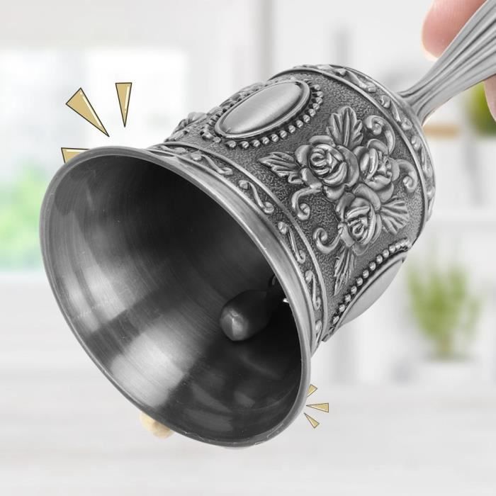 HURRISE Cloche à main de bar Cloche à Main, Cloche de Dîner de Style ...