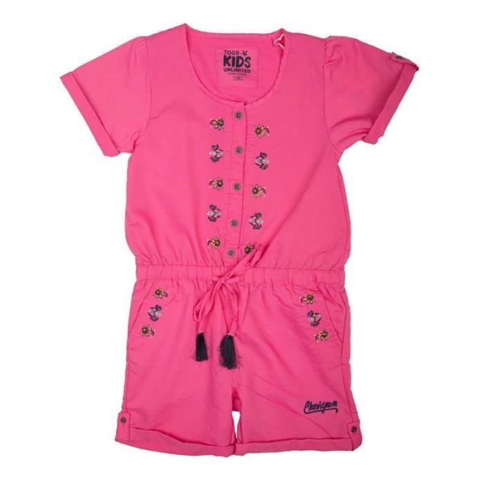 Combishort Enfant CHEVIGNON - Rose - Cordon à resserage - Cdiscount ...