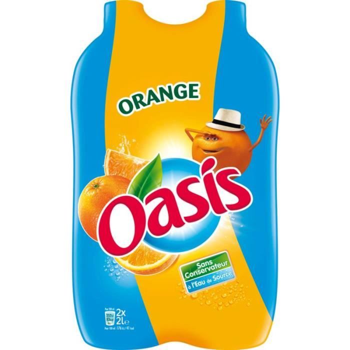 Oasis OASIS Orange 2x2 L - Cdiscount Au quotidien