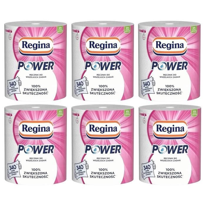 Regina Serviette en papier pour le ménage POWER, certifié par l ...