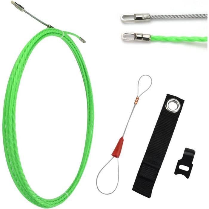 Tire Fil Electrique 6M Aiguille Electricien + Tête De Ressort Guide ...