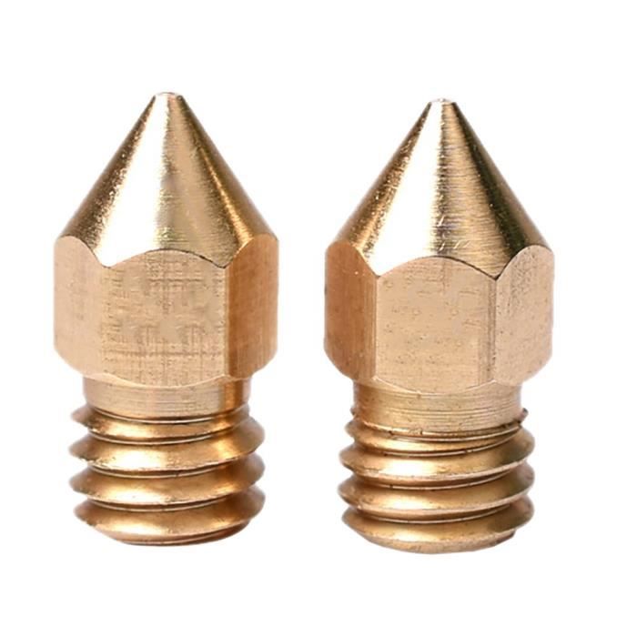 Buse Mk8 en Acier Trempé 3D Embout de Buse Tout en MéTal Convient pour ...