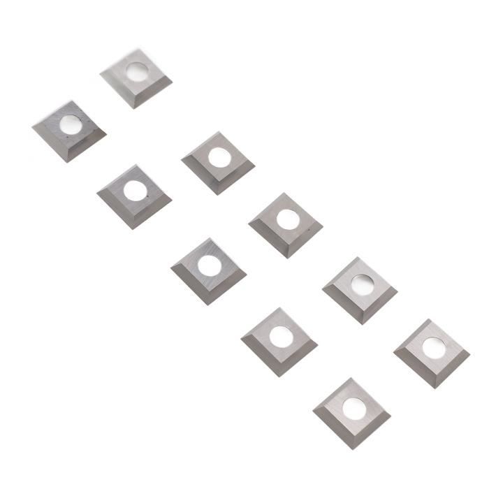 FAN-insert en carbure à 4 bords 10 PICES Inserts En Carbure 4 Bords Inserts Tournants CNC Fraise ...