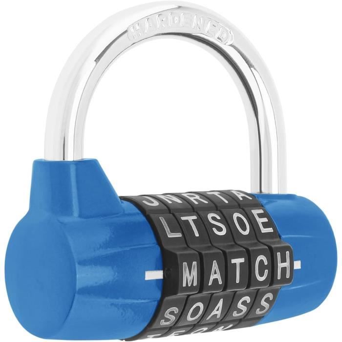 Cadenas À Code, Cadenas À Combinaison De 5 Lettres, Cadenas Casier ...
