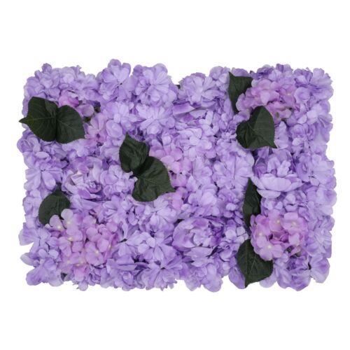 60cm x 40cm Fleurs Artificielles Panneaux Muraux Faux Fleur Mur Toile ...