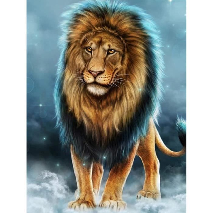 DIY Diamond Painting Complet Animaux, Broderie Diamant Painting Kits ...