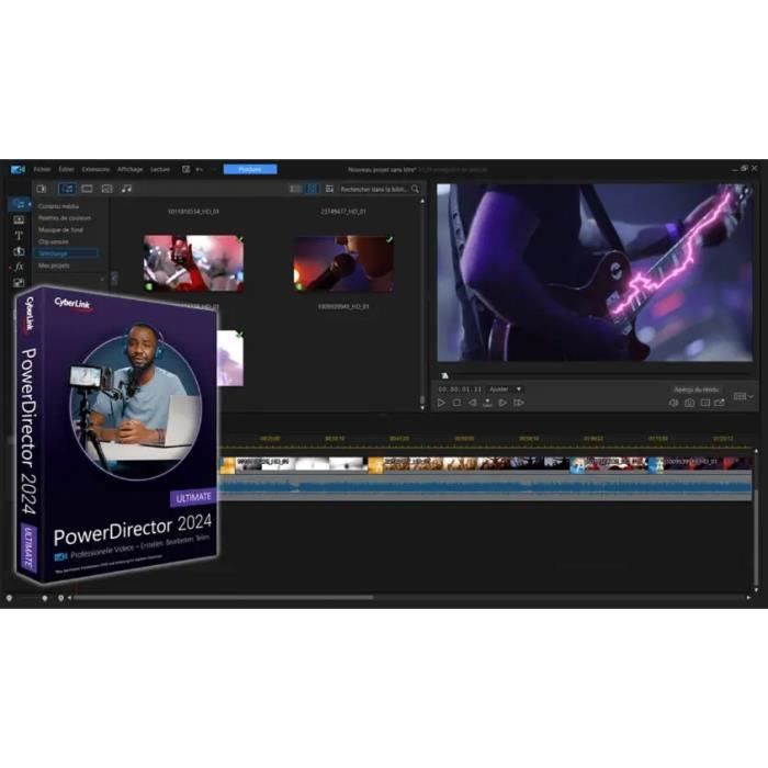 CyberLink PowerDirector Ultimate 2024 v22.0.2126.0 🔥🔥ACTIVATION À VIE🔥🔥 ...