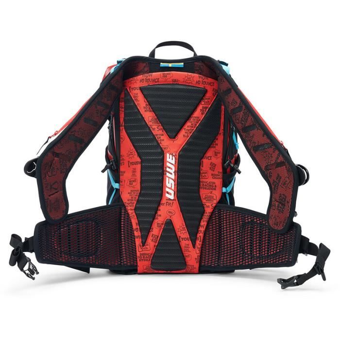 Sac à dos et hydratation enroulable et imperméable Uswe Hajker - noir ...