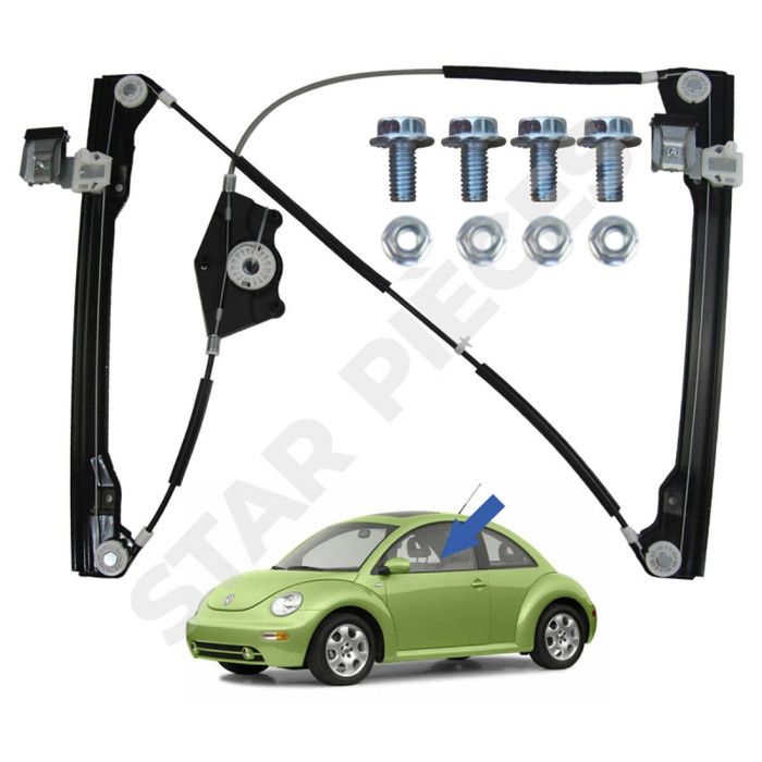Lève vitre pour New Beetle (1998-2010) avant gauche (côté conducteur ...