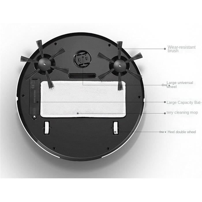 Luernas Robot Aspirateur Balayeuse Électrique Robot Intelligent ...