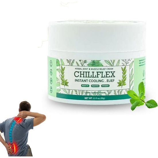 Chillflex Menthol Soothing Cream, Instant Cooling Relief Cream, Joint ...
