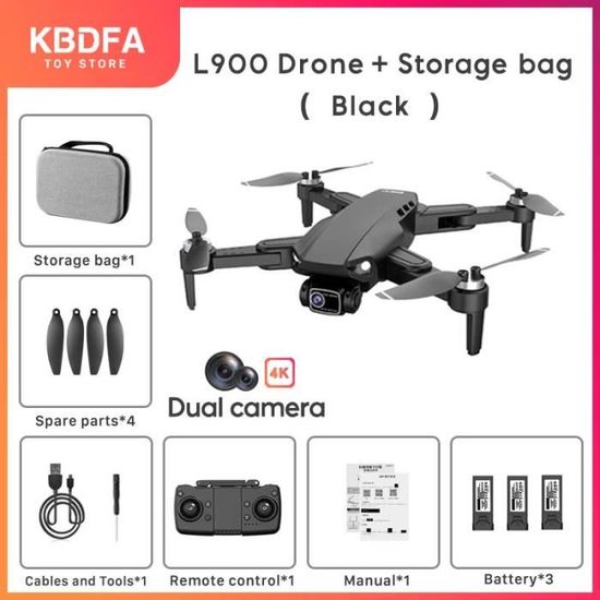 4K-Black-Bag-3B-KBDFA L900 PRO RC Helicopters Profissional Camera Hd 4K ...
