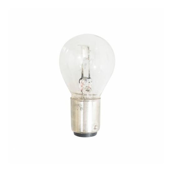Ampoule-lampe 6v 15-15w culot bax15d standard blanc (projecteur) (vendu ...