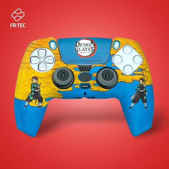Combo Pack - Demon Slayer - Tanjiro - Protection manette PS5 - Grips ...