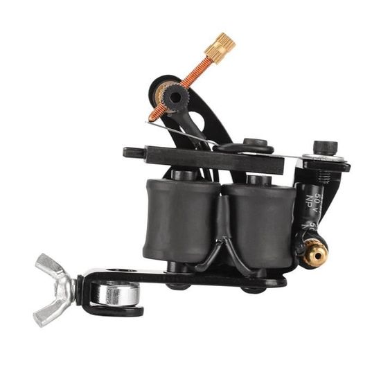 Tattoo Coil Machine Gun 8 Wraps Liner Shader Iron rame F Perfk19 ...