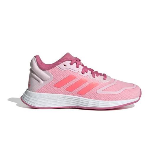 Chaussures de running adidas duramo 10 k - rose clair/rouge acide/rose ...