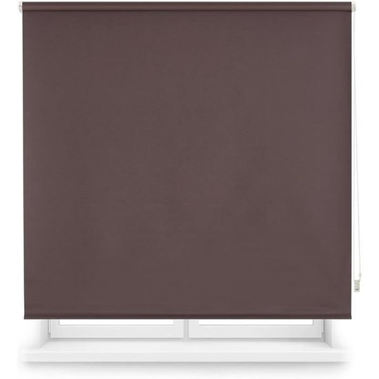 Draco Store Enrouleur Opaque Marron Foncé 160 X 175 Cm (Largeur X ...