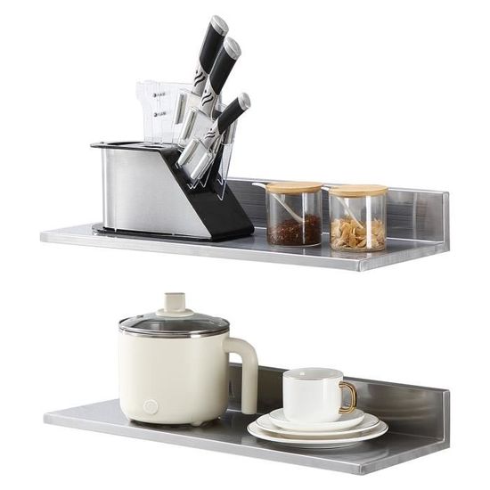 Étagère Murale - VEVOR - 2PCs Tablette Flottante Tablette Flottante en ...