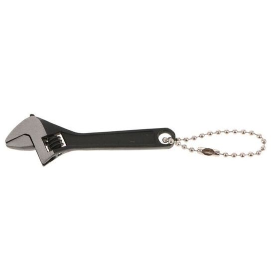 CLE A MOLETTE,4In Silver--Mini clé à molette universelle, outil de ...