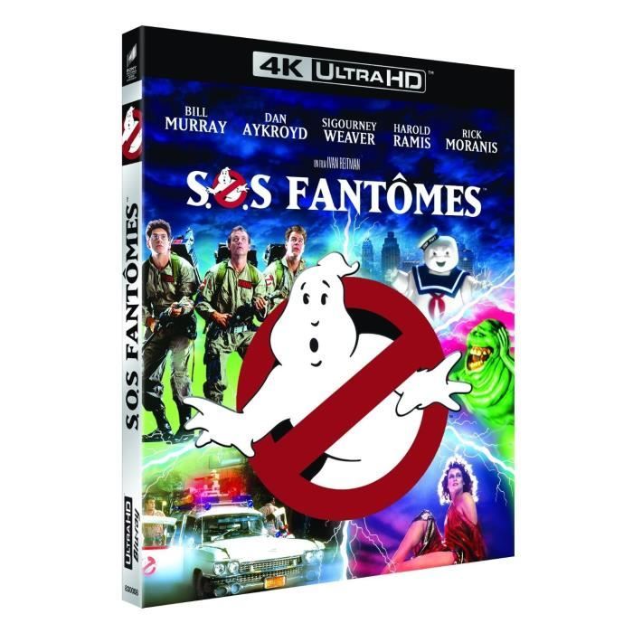 Blu-ray 4K SOS fantômes (1984) - 4K Ultra HD - Cdiscount DVD