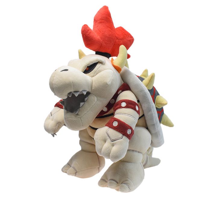 Peluche Super Mario Bros Dry Bowser Gray All Star Collection 13"1 ...