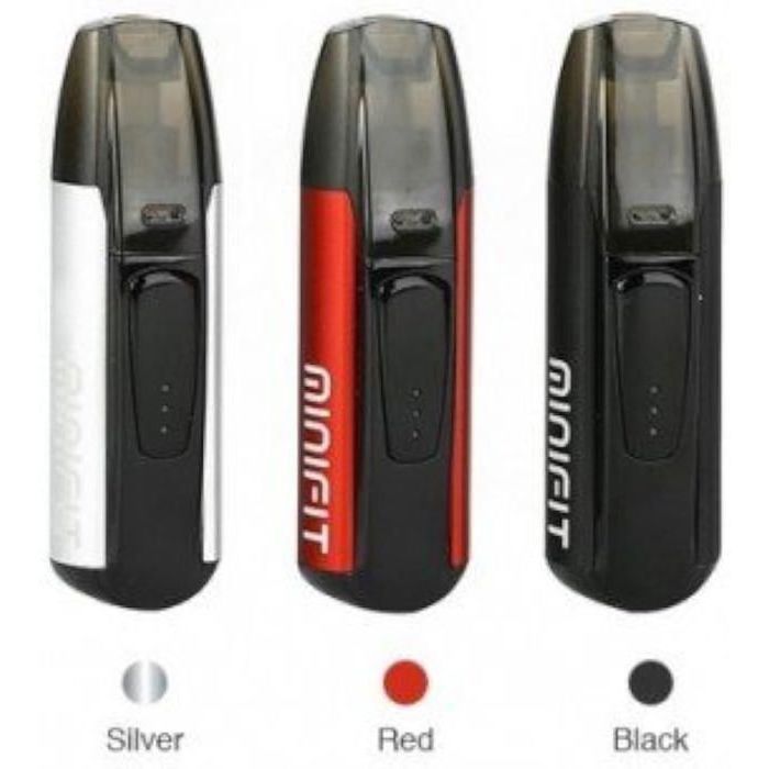 DEBUTANT / Cigarette electronique Vapotage Vape : Kit Minifit 370mah Pod 1.5ml Noir/Rouge ...