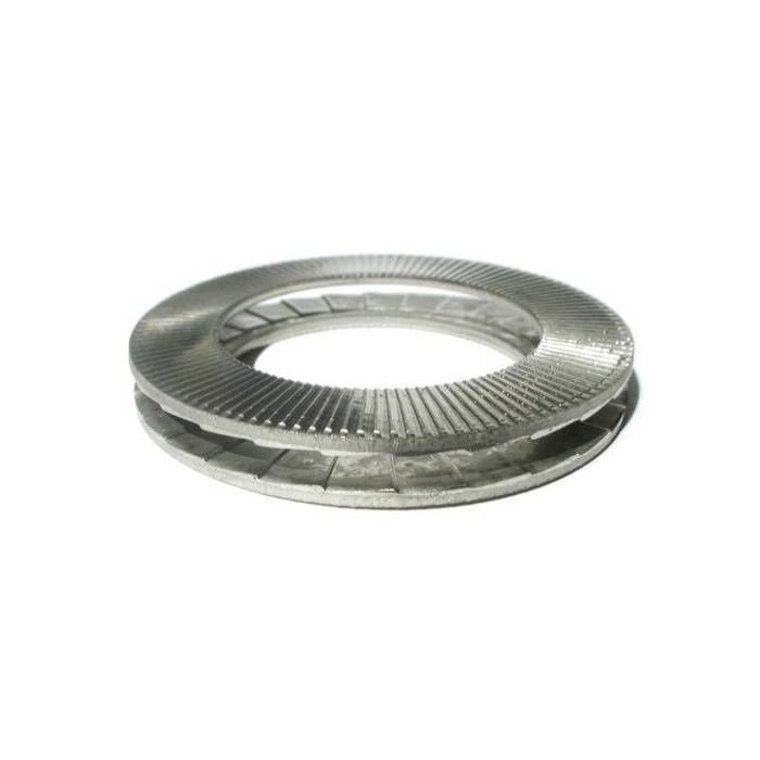 100 Rondelles de Sécurité Autobloquantes NORDLOCK Larges M20 mm - Delta ...