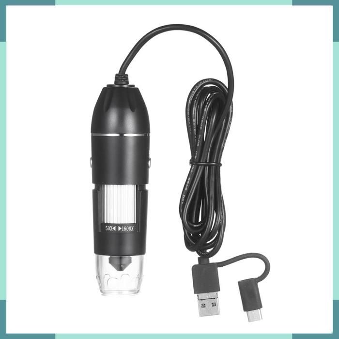 KEENSO microscope 1600X Loupe de Microscope à Zoom numérique USB avec ...