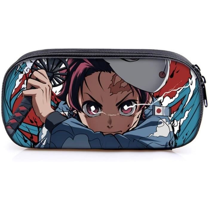 Anime Demon Slayer Trousse À Crayons Grande Capacité Nezuko Tanjiro Sac ...