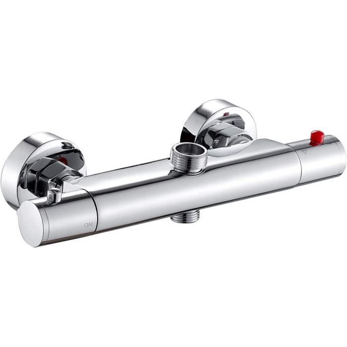 AJW-Dightyoho Robinet thermostatique de douche et baignoire ...