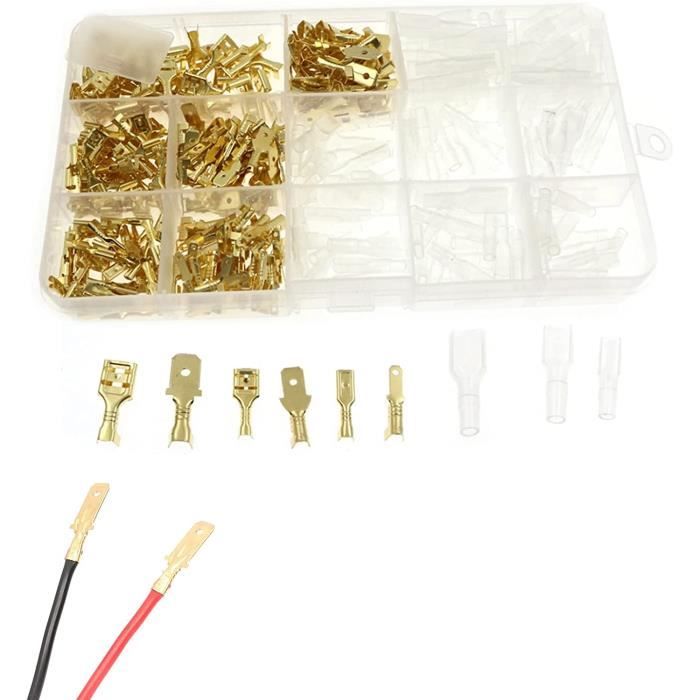 Cosse Sertir,Cosse Cable,Cosse Électrique,Cosse Isolée,Cosses ...