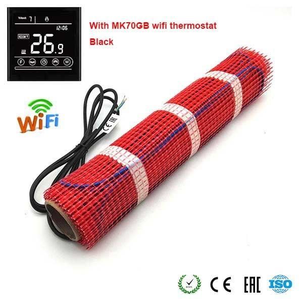 Câble-fil,chauffage par le sol au ciment, imperméable, avec Thermostat ...