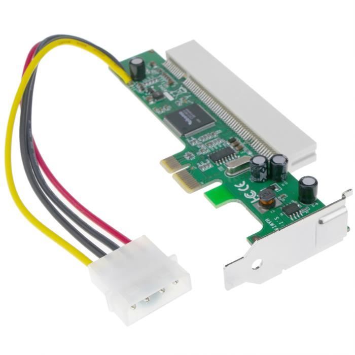 CableMarkt - Carte adaptateur PCIE 1X vers PCI - Cdiscount Informatique