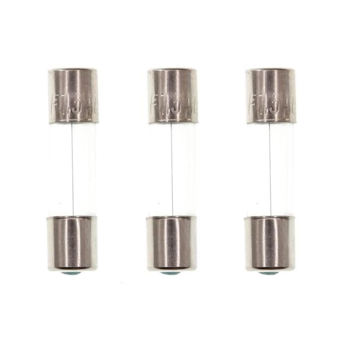 25 Pièces F1.5Al250V 1.5A 1.5 Amp 250V 5 * 20Mm Fusible En Verre À Soufflage Rapide[u467 ...