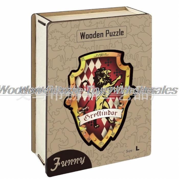 CRAZE Puzzle en bois badge adulte 3 d Puzzle cadeau jeux interactifs ...