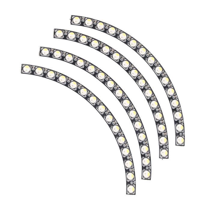 HEN--Module LED RGB SK6812 intégralement adressable en couleur avec 60 ...