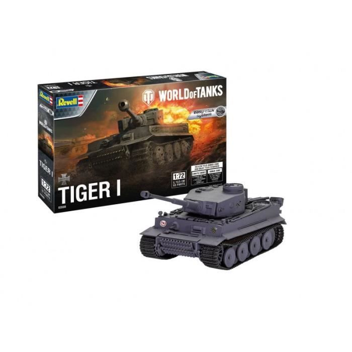 Revell - Char d`assault Tiger I World of Tanks Maquette, , Incolore ...