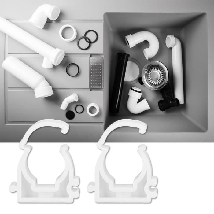 SALALIS collier de tuyau 20 pièces 16-20-25-32mm PPR collier de serrage ...